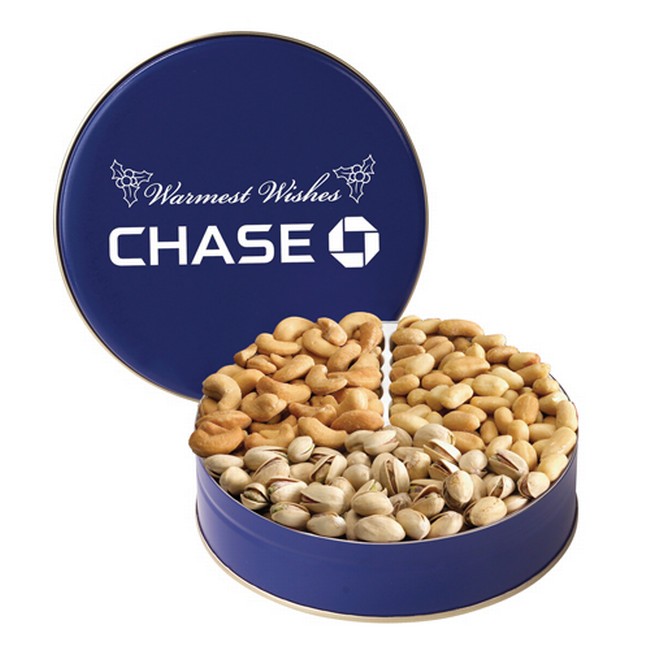 3 Way Nut Tin | Promotional Gift Tins