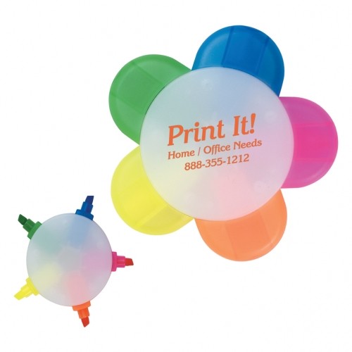 Daisy 5 Color Highlighter | Custom Highlighters