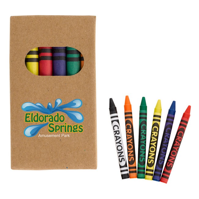 Custom 6-Piece Crayon Set