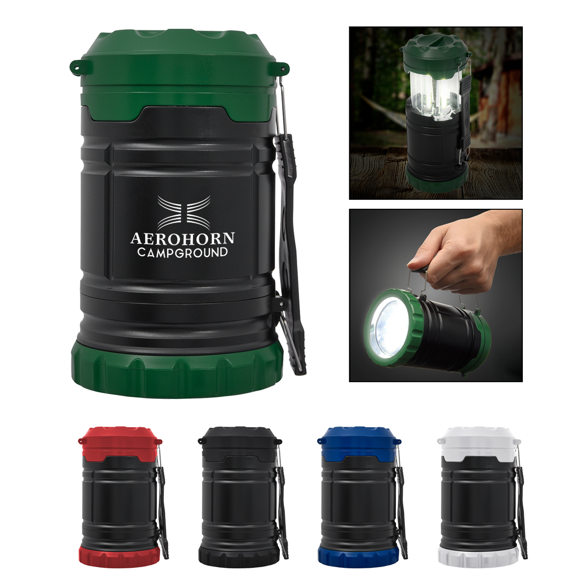 Custom COB Pop-Up Lantern With Handle