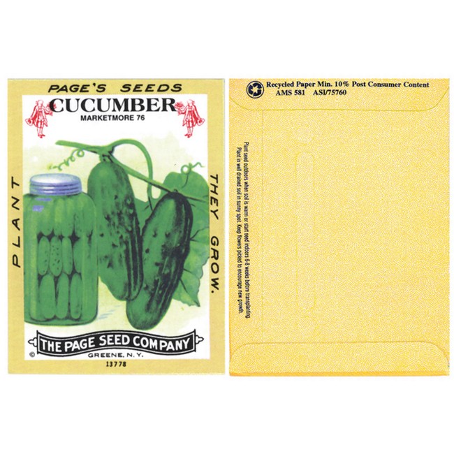 Cucumber Seed Packs | Imprinted Seeds