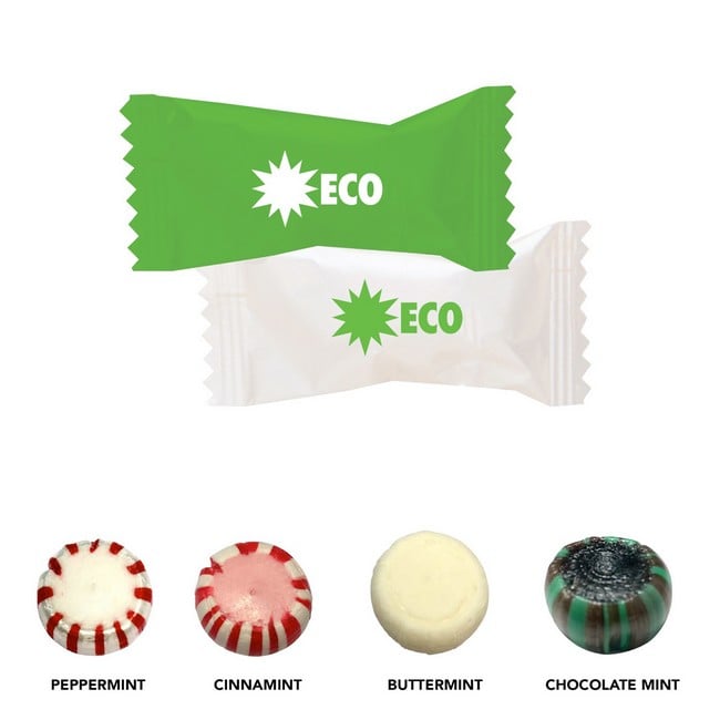 Custom Individual Wrapped Candies | Logo Mints