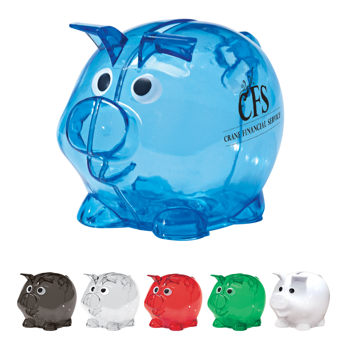 Custom Mini Plastic Piggy Bank