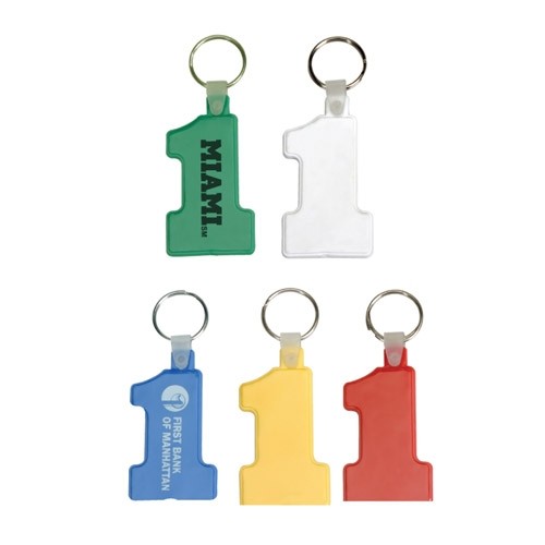 Number 1 Soft Pvc Keytag Custom Key Tags Promos On Time
