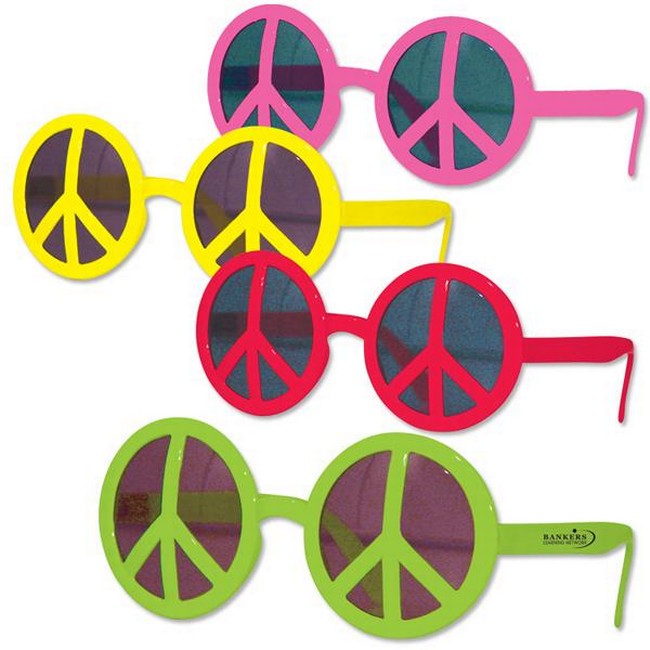 Peace Sunglasses | Custom Novelty Sunglasses