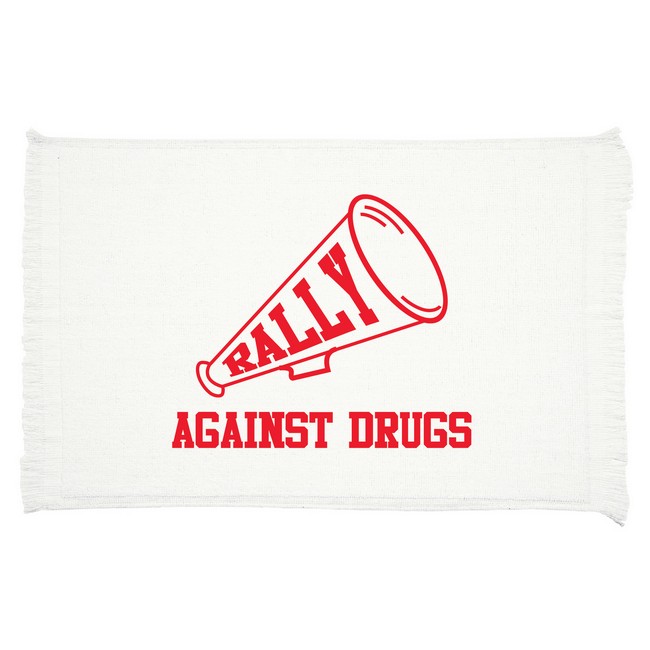 Red Ribbon Week Rally Towel