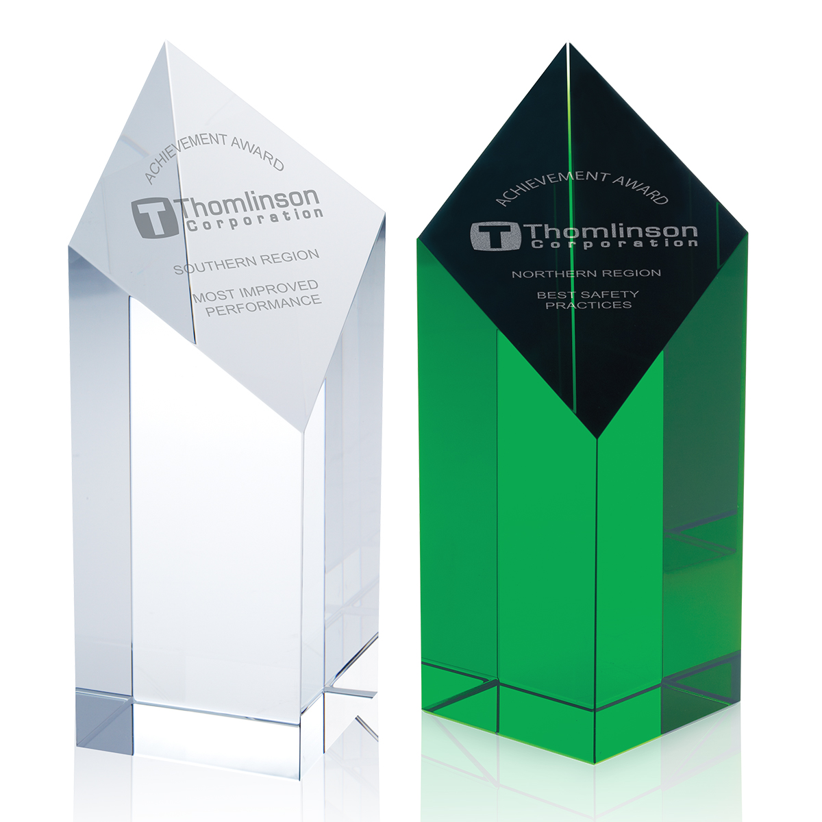 Spectra Pillar Award | Custom Crystal Awards