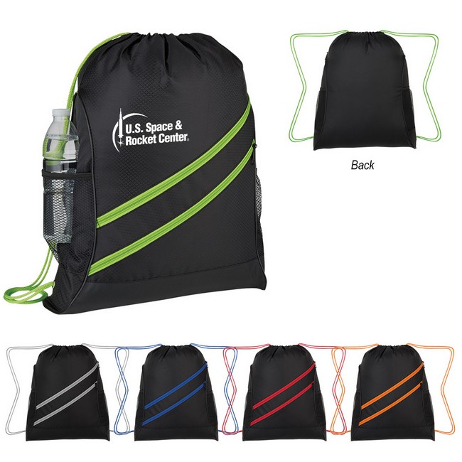 Swipe Drawstring Sports Pack | Logo Backpacks