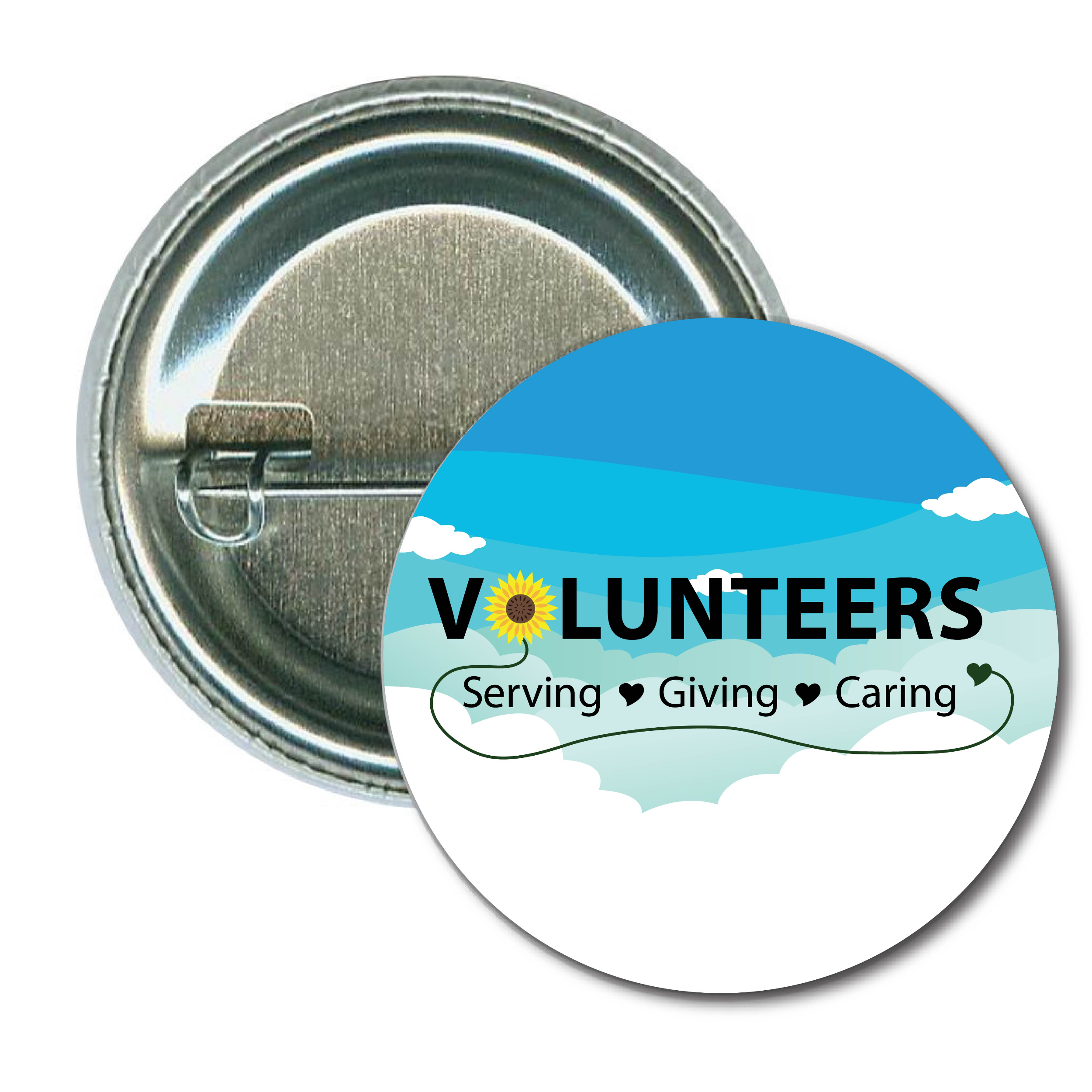 I Want To Volunteer Button