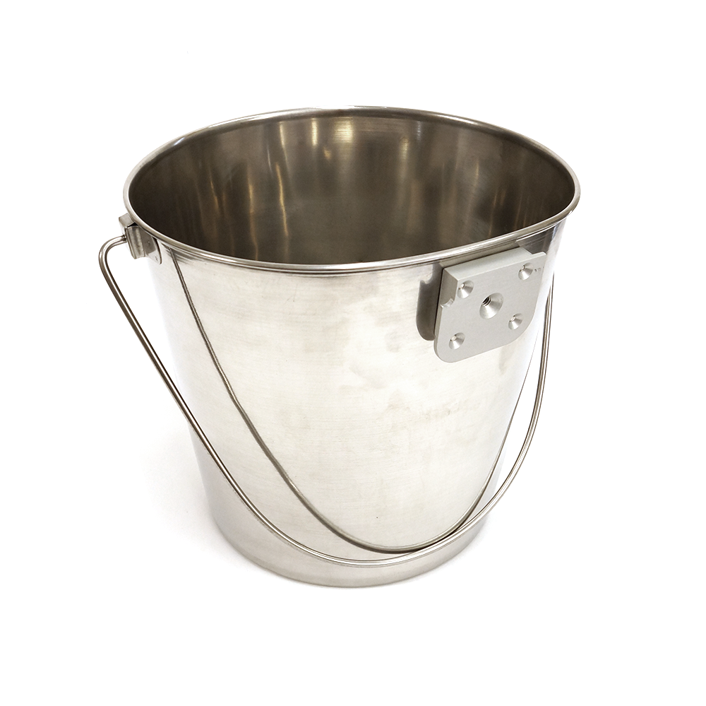 Kennel Gear, Pail Only with Insert Block, 9 Quart