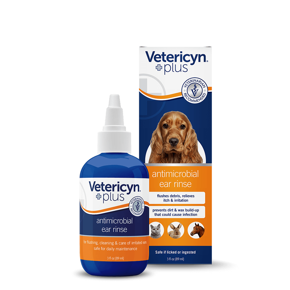 Vetericyn Plus Antimicrobial Ear Rinse, 3 oz