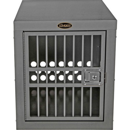 Zinger, Deluxe 3000 Aluminum Dog Crate, Front Entry by Zinger Winger ...