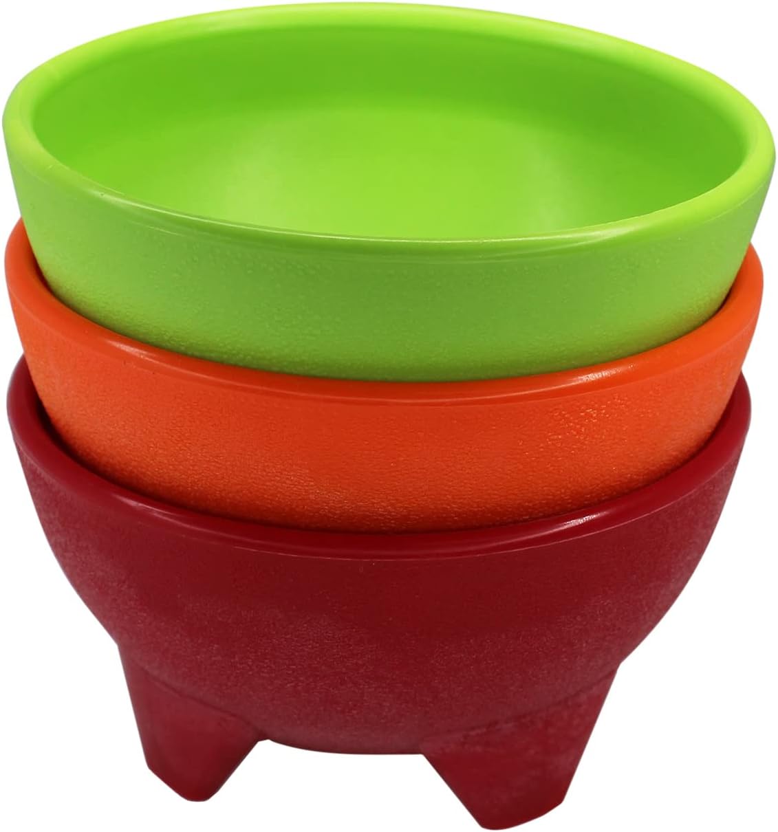 IMUSA MEXI-2001 Multicolor Salsa Dish Set, 10 Ounce, 3 Pack