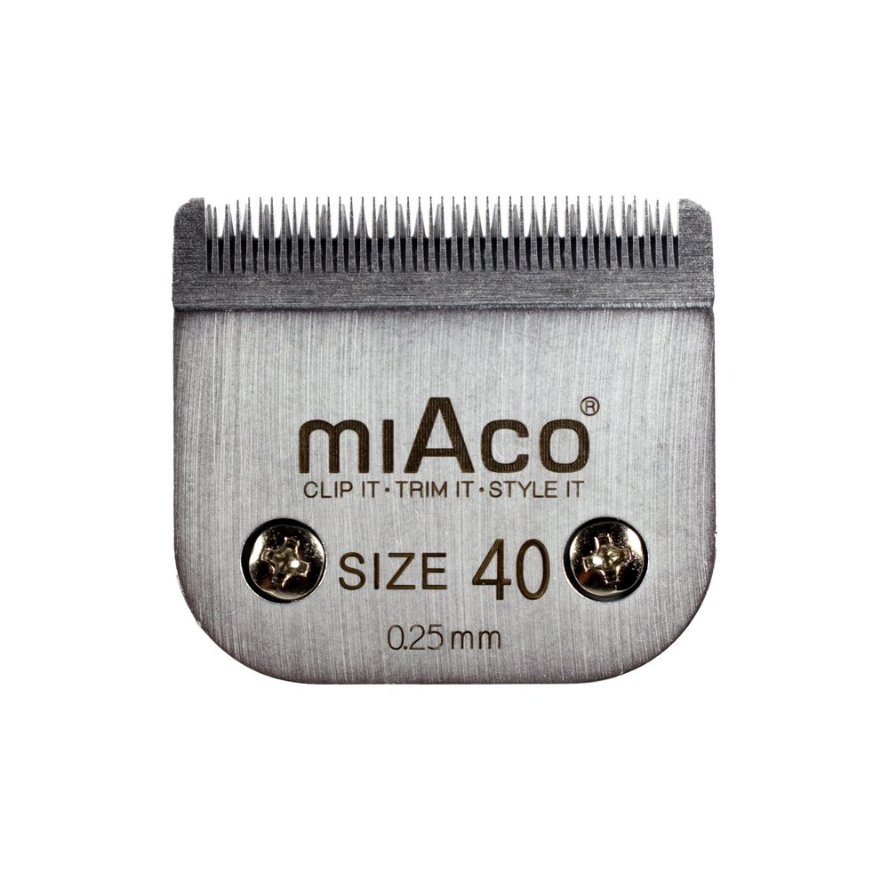 Miaco Size 40 Detachable Animal Clipper Blade fits Andis AG, AGC and ...