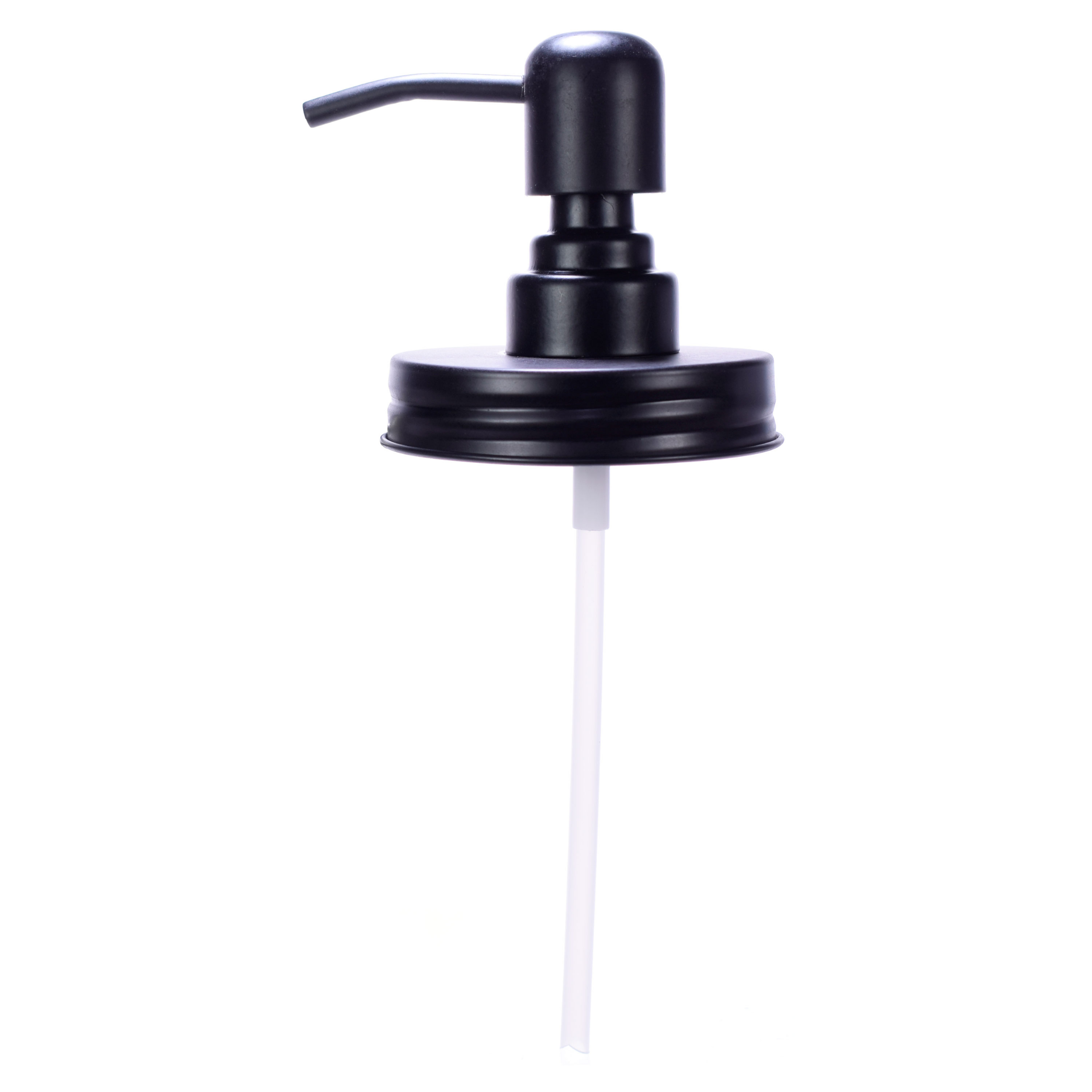 Sunshine Mason Co.. Mason Jar Liquid Soap Dispenser Lid Black