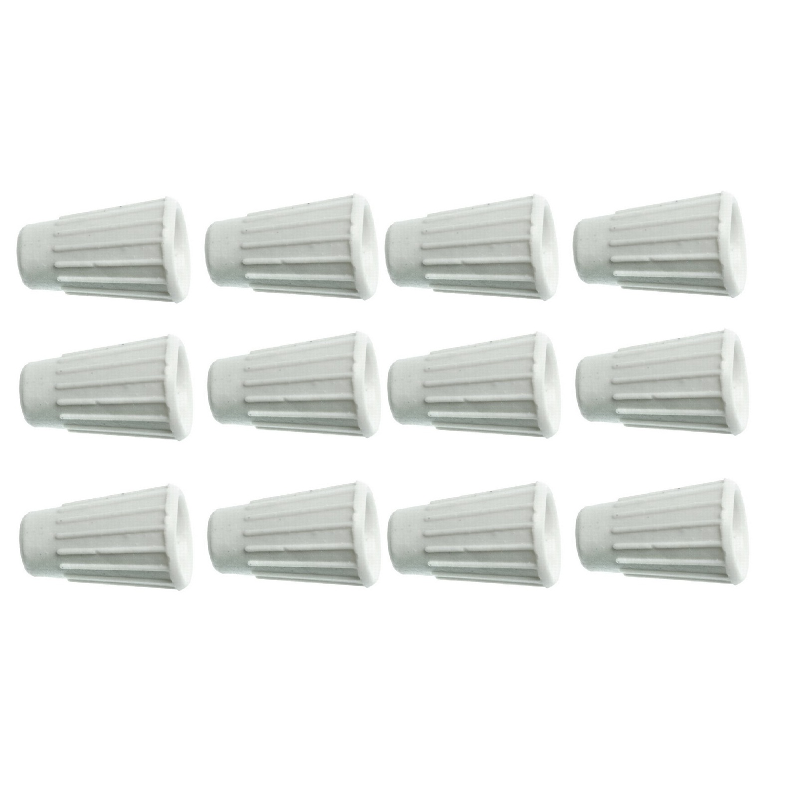 Univen Porcelain Ceramic Twist Wire Connector Jumbo Size 12 Pack