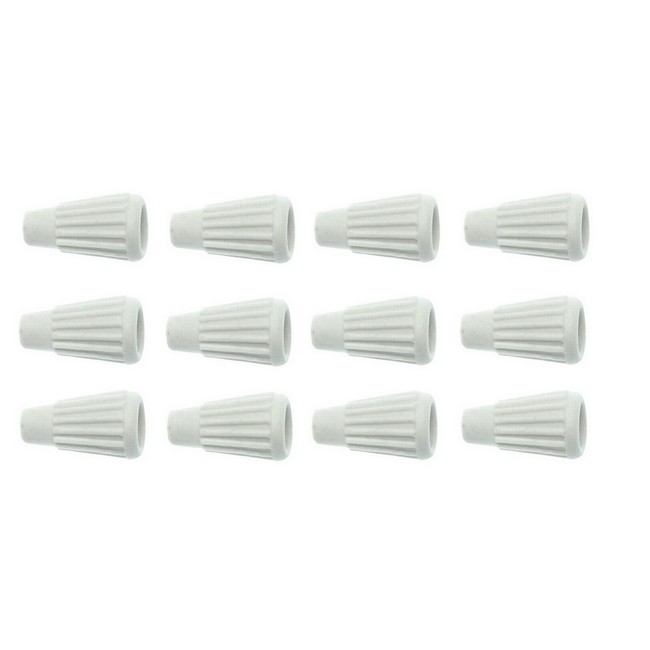 Univen Porcelain Ceramic Twist Wire Connector Small Size 12 Pack