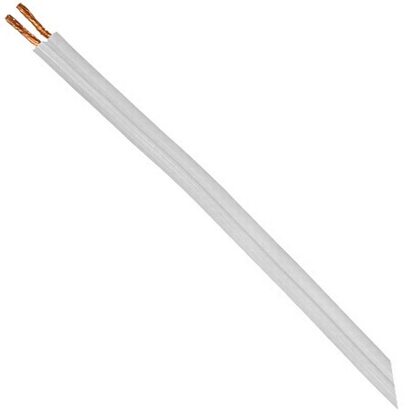 Zip Cord Lamp Wire, 18/2 Spt-1, White 250' Roll