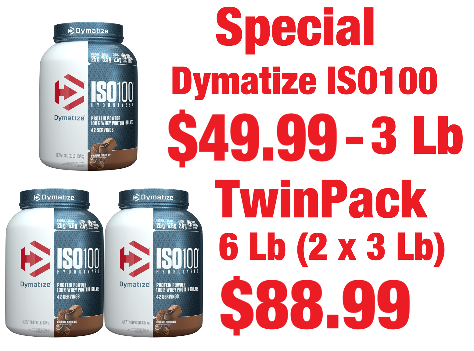 Protein Special Offers at DPS Nutrition