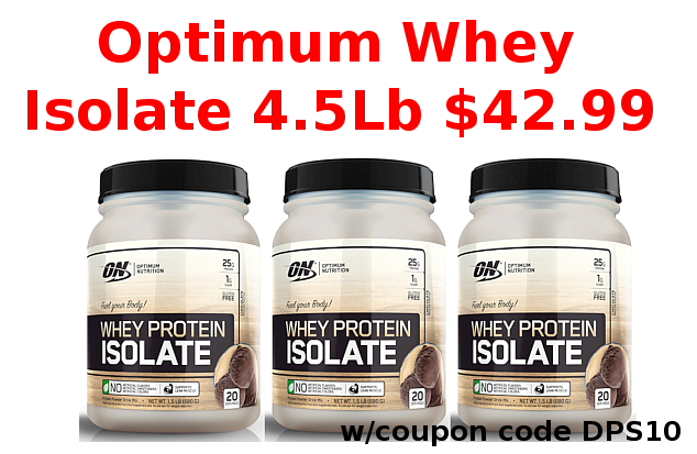 Whey Protein Isolate at DPS Nutrition