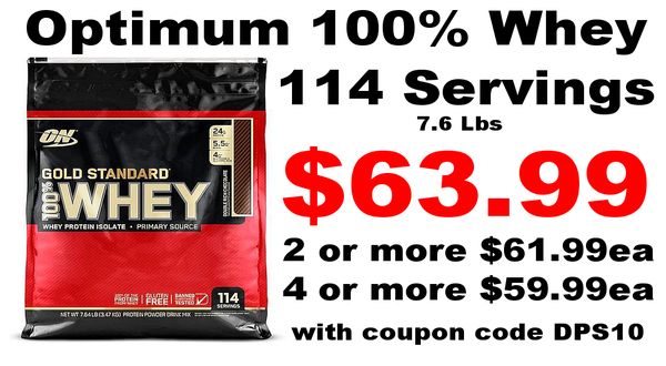 Protein Special Offers at DPS Nutrition