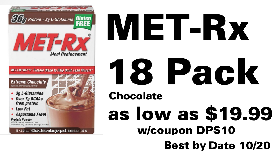 Met-Rx at DPS Nutrition