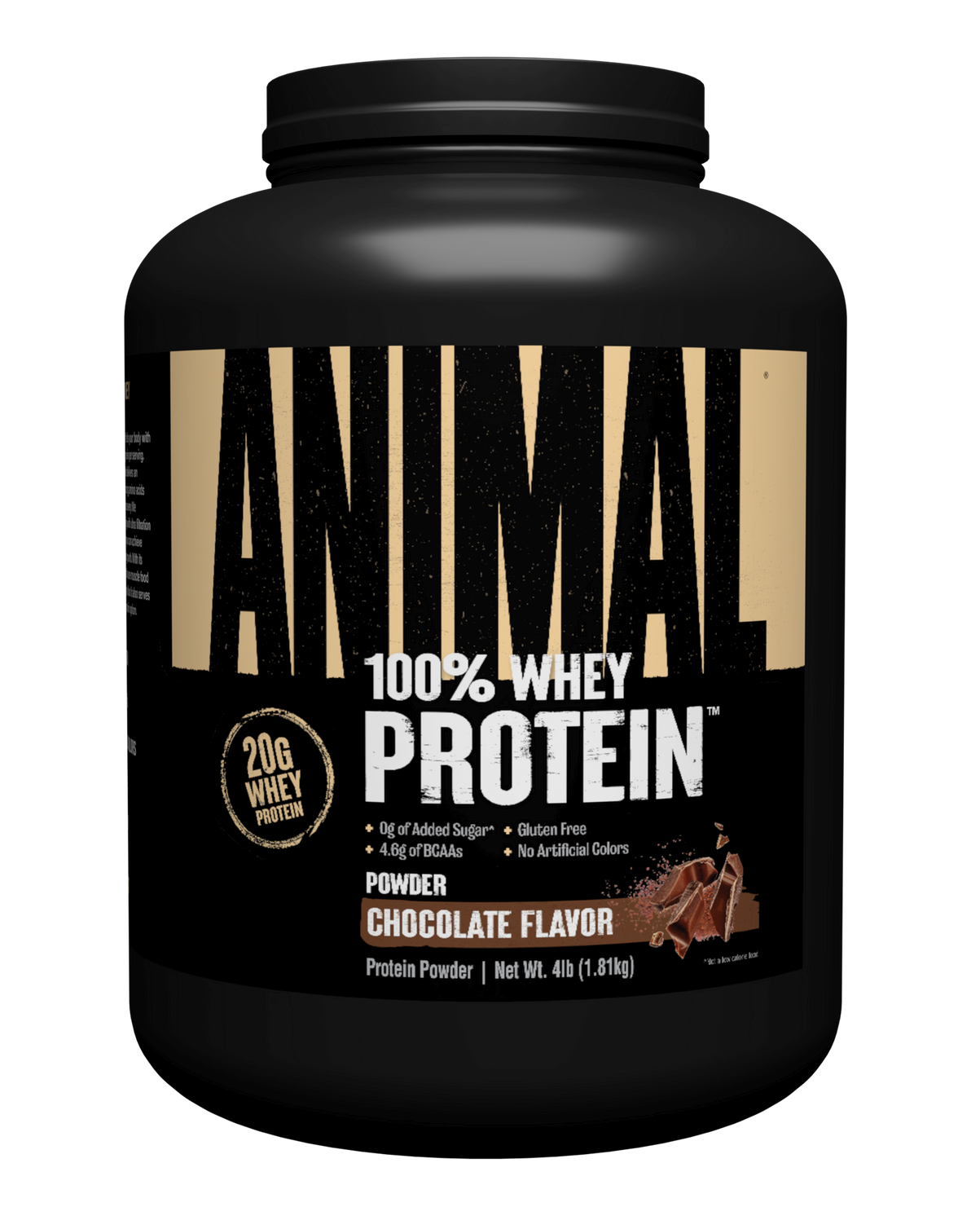 Animal 100% Whey Protein Chocolate - 4 Lb by Universal Nutrition & Animal