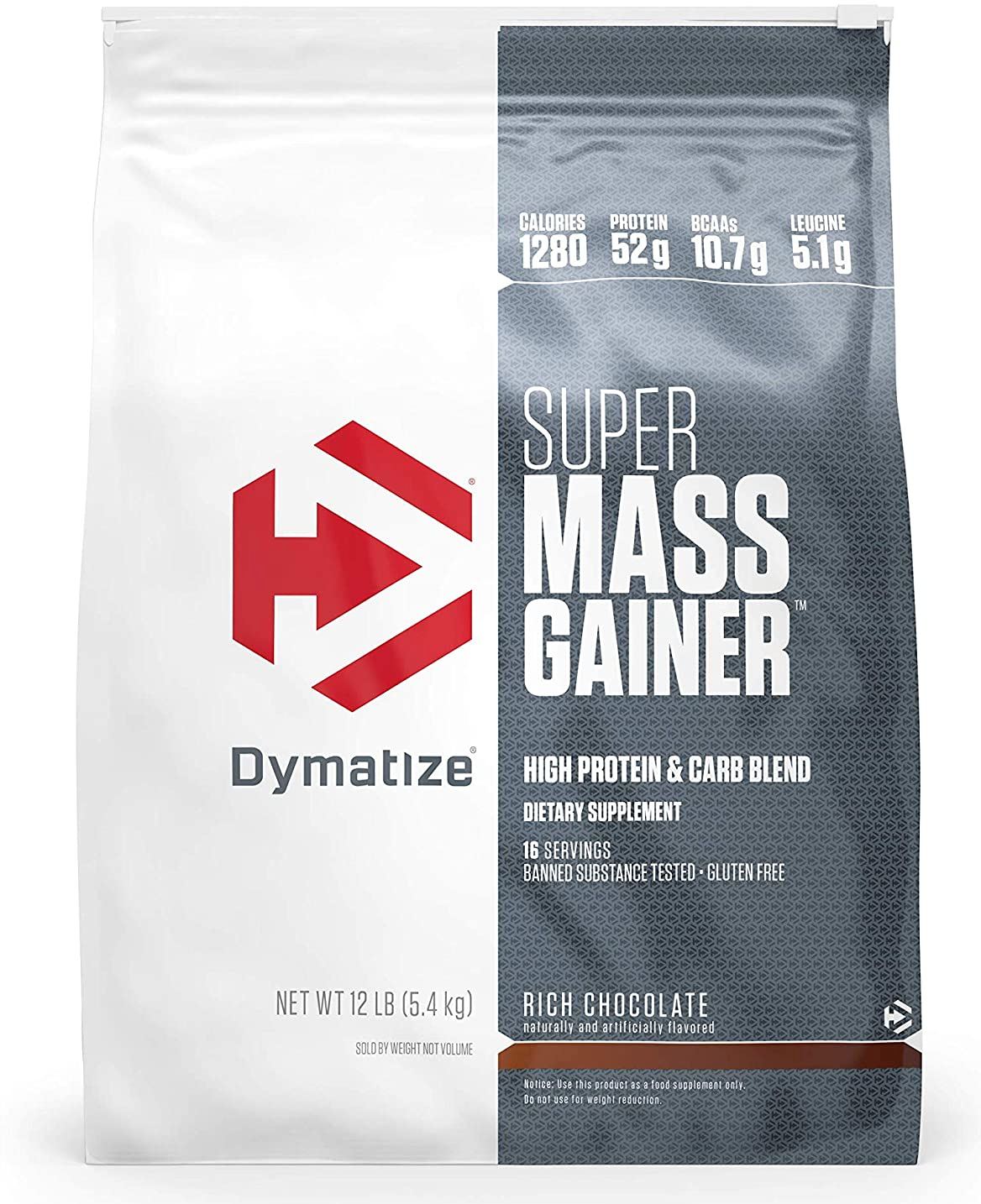 Dymatize Super Mass Gainer Rich Chocolate - 12 Lb