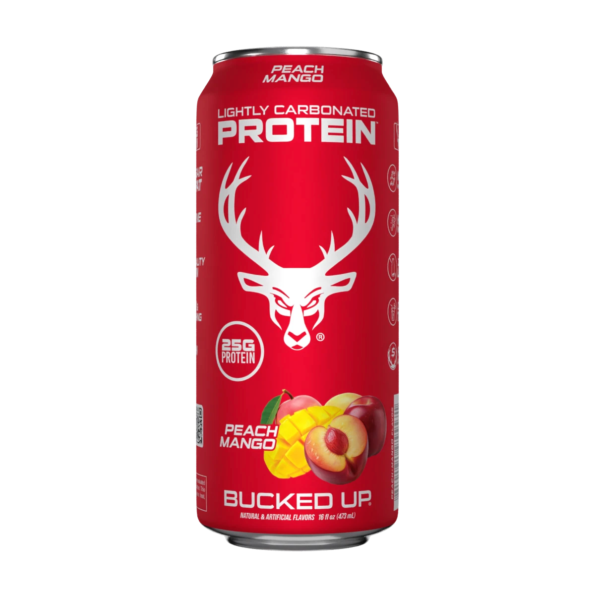Bucked Up Protein RTD Peach Mango - 12 Cans