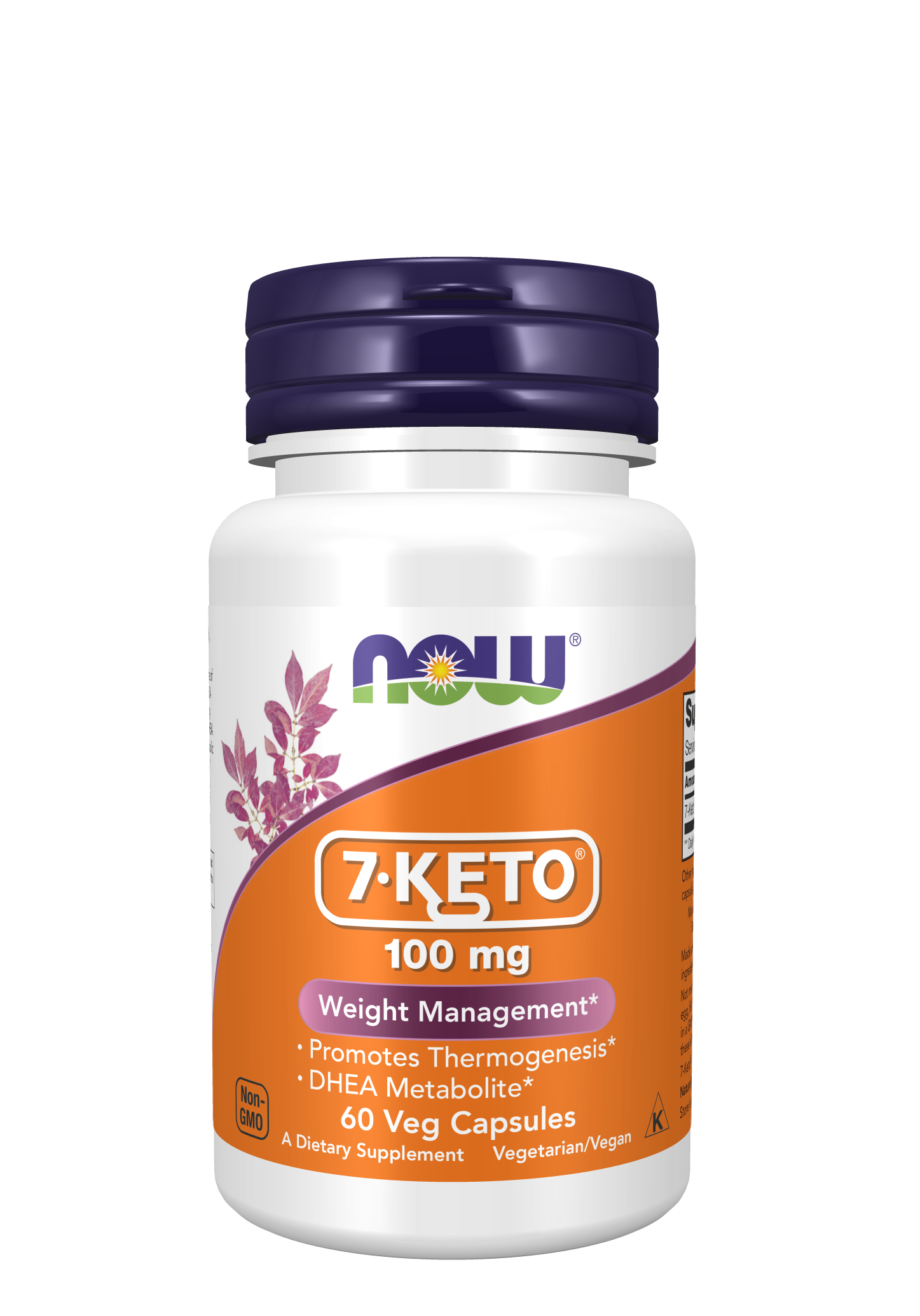 Now Foods 7 Keto 100 Mg - 60 Cap