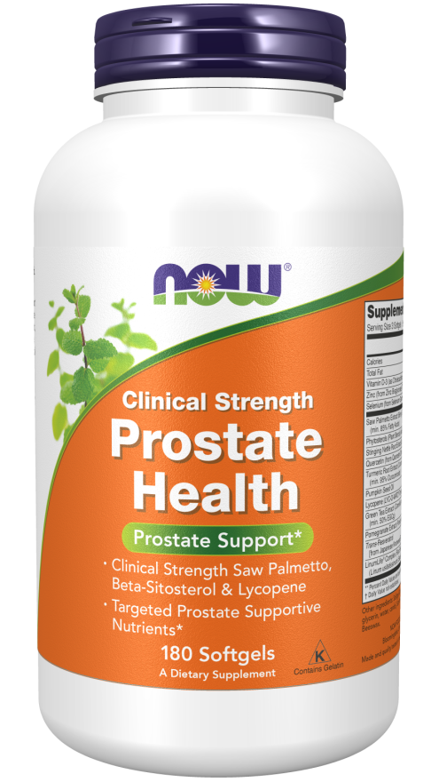 Now Foods Prostate Health Clinical Strength Softgels - 90 Softgel