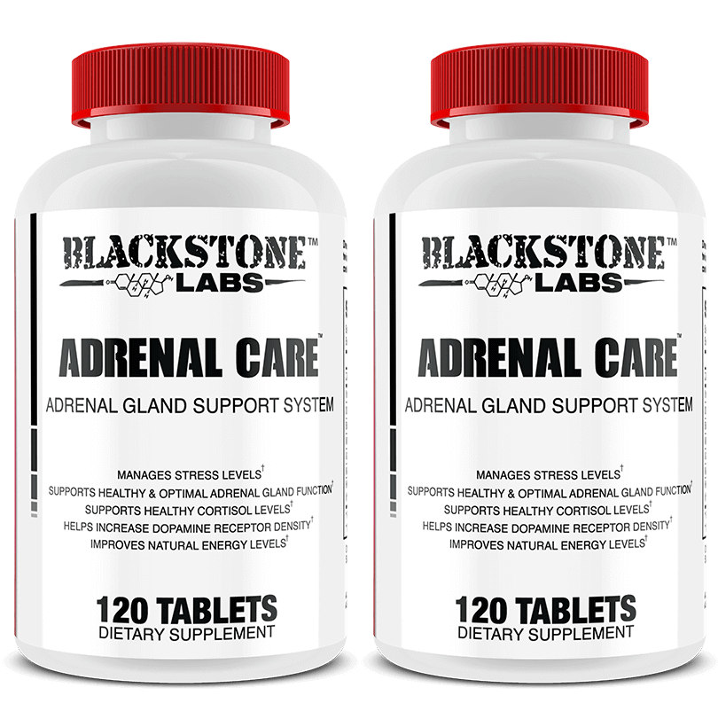 Blackstone Labs Adrenal Care - 240 Tablets (2 x 120 Tab Btls) TWINPACK