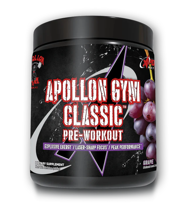 Apollon Nutrition Classic Pre Workout Grape - 30 Servings