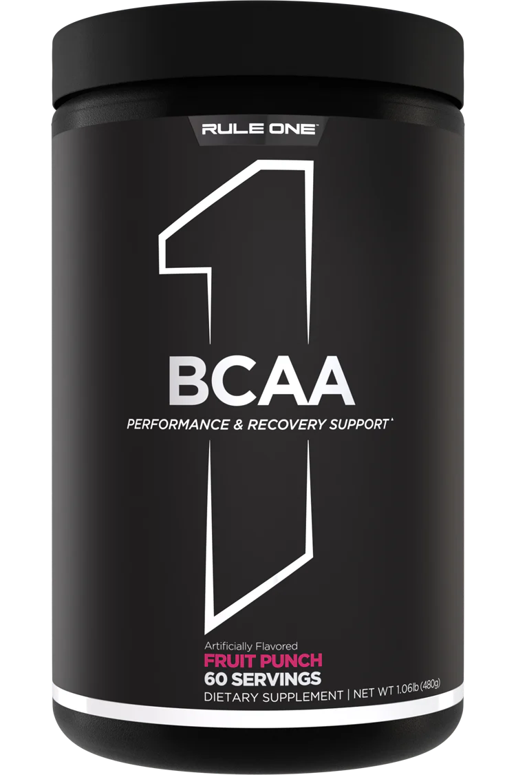 Rule1 R1 BCAA Fruit Punch - 60 Servings by Rule 1