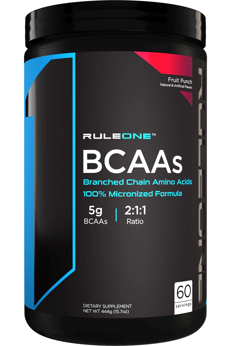 Rule1 R1 BCAA Fruit Punch - 60 Servings by Rule 1