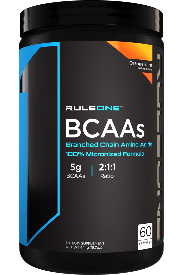 Rule1 R1 BCAA Orange Burst - 60 Servings by Rule 1