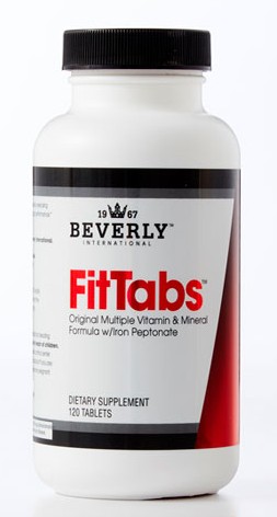 Beverly International FitTabs Multiple Vitamin Mineral Formula - 120 ...