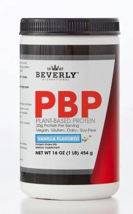 Beverly International PBP Plant Based Protein Vanilla - 1 Lb