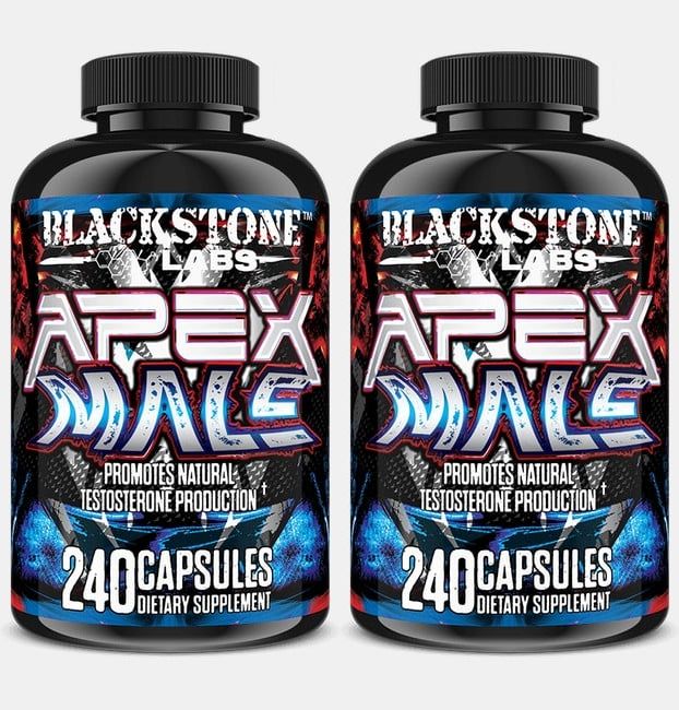 Blackstone Labs Apex Male - 2 x 240 Capsule Bottles TWINPACK