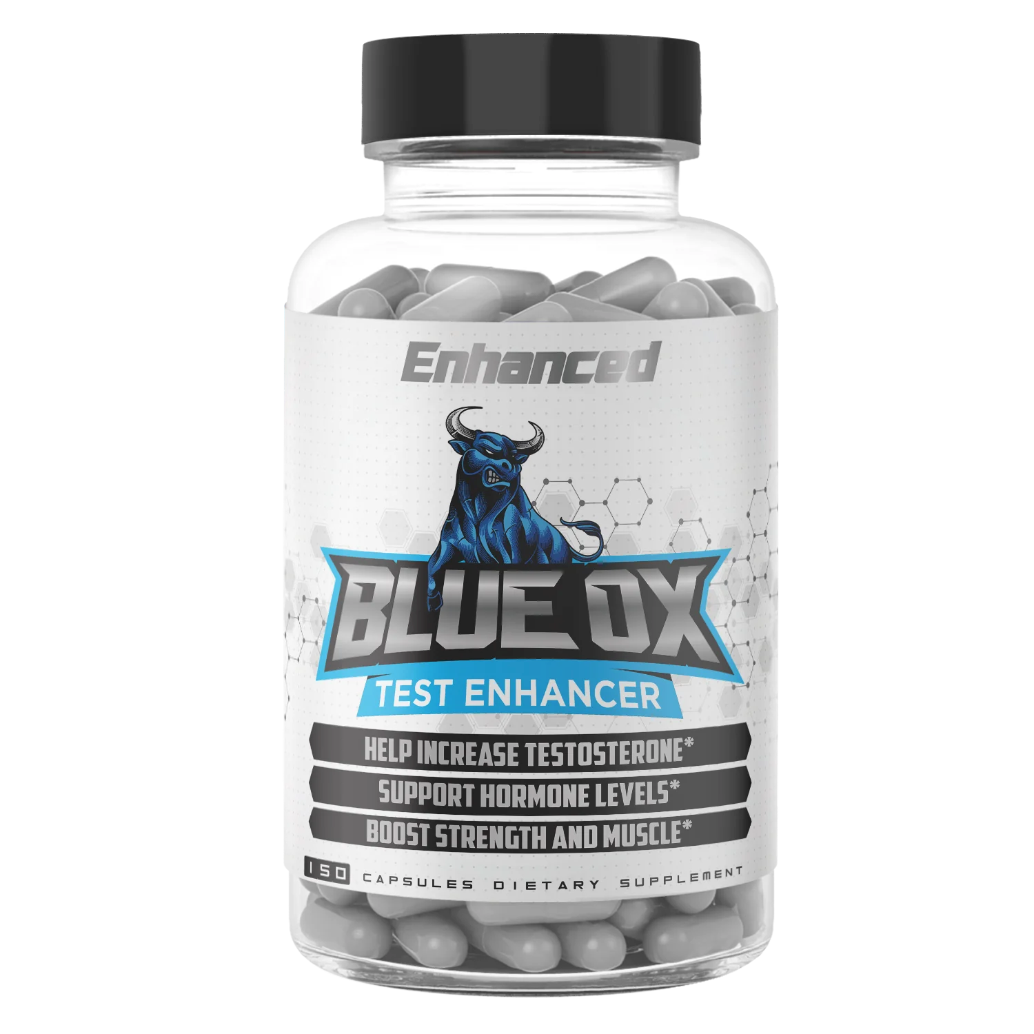 Enhanced Blue OX - 150 Cap by Enhanced Labs
