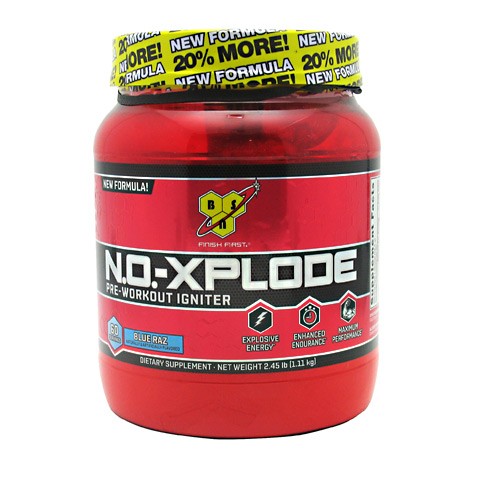 Bsn NO-Xplode Blue Raz - 60 Servings