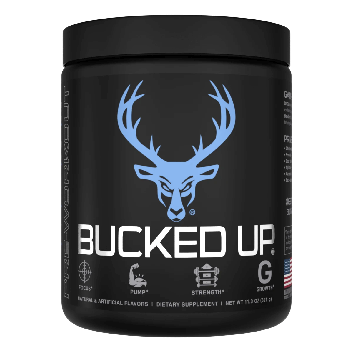 Bucked Up Blue Raz - 30 Servings