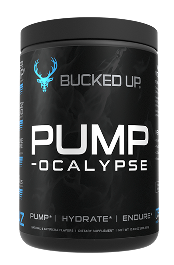 Bucked Up PUMP-ocalypse Blue Raz - 30 Servings