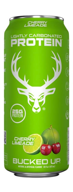 Bucked Up Protein RTD Cherry Limeade - 12 Cans