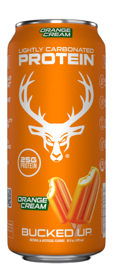 Bucked Up Protein RTD Orange Cream - 12 Cans