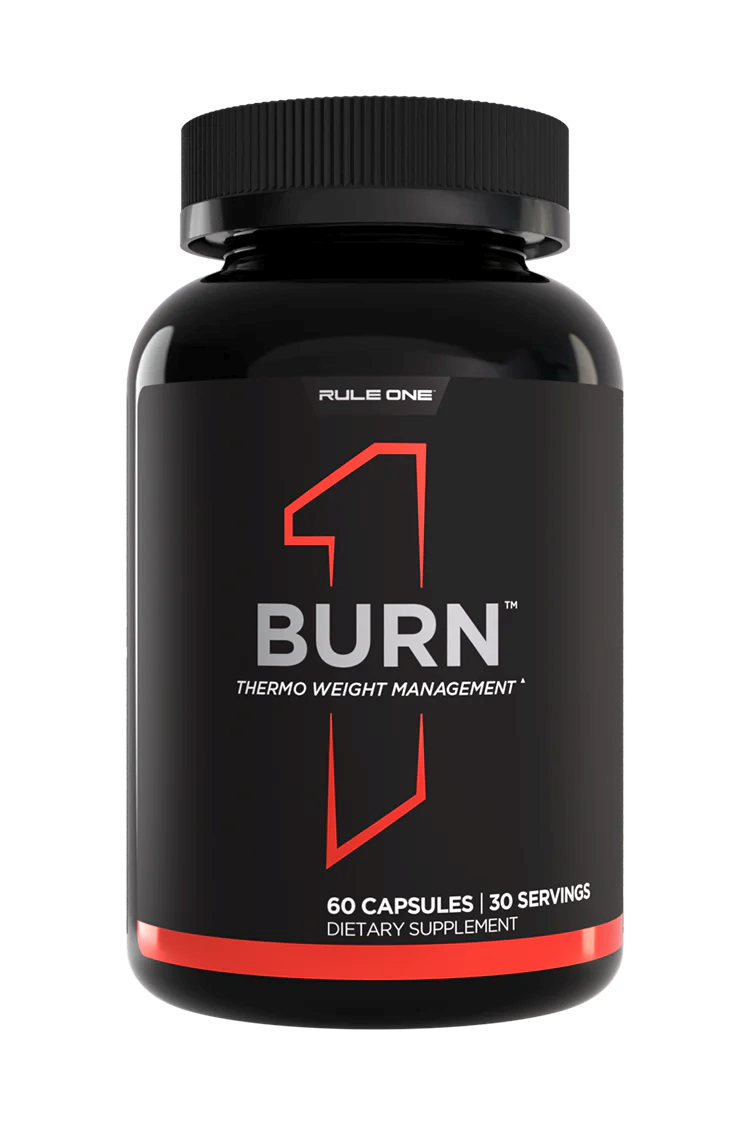 Rule1 BURN Capsules - 60 Cap (30 Servings) by Rule 1