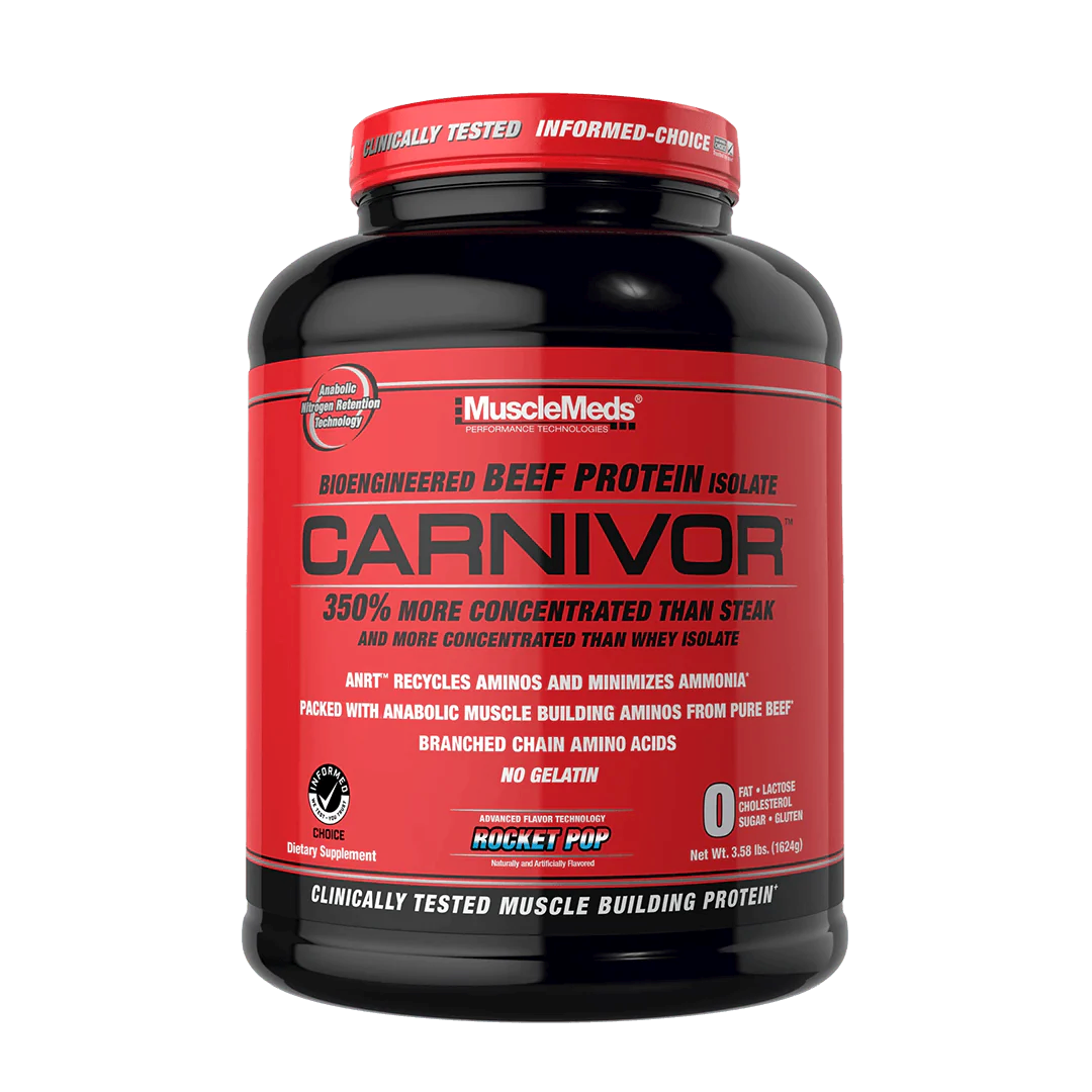 MuscleMeds Carnivor Beef Protein Rocket Pop - 56 Servings
