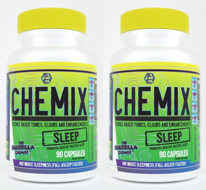 Chemix Sleep - Ultra Premium Sleep Aid - 180 Cap (2 x 90 Cap Btls) TWINPACK