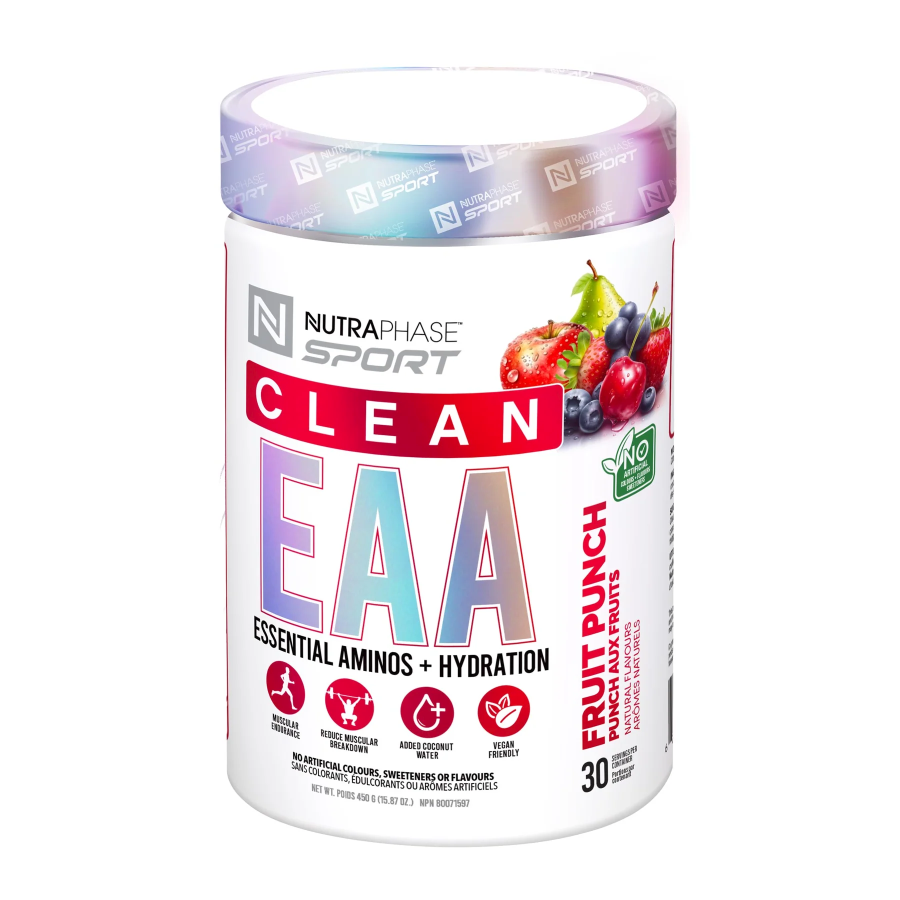 Nutraphase Clean EAA Fruit Punch - 30 Servings