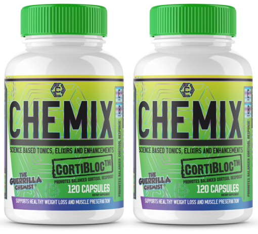 Chemix CortiBloc - 240 Cap (2 x 120 Cap Btls) TWINPACK